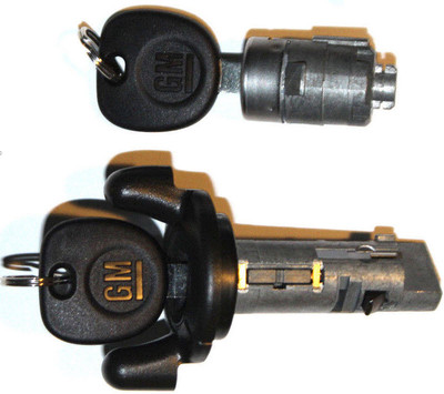 NEW CHEVY OEM IGNITION KEY SWITCH LOCK CYLINDER + DOOR KEY LOCK ...