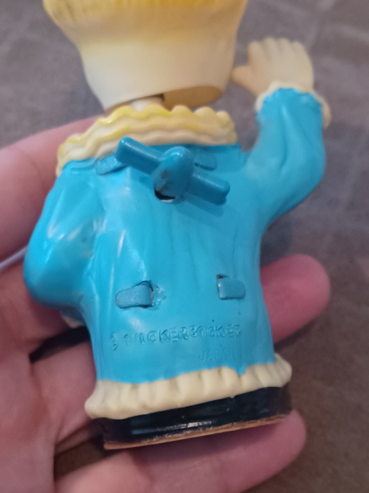 Vintage Knickerbocker Clown Wind Up Dancing Animals Toy Bobble Head ...