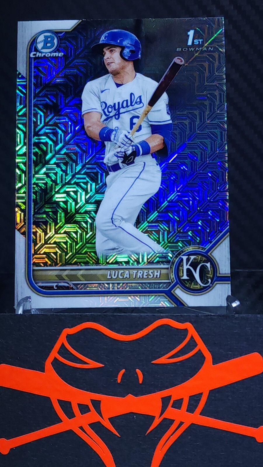 Luca Tresh 2022 Bowman Chrome Prospect 1st MOJO Refractor #BCP-136 ...