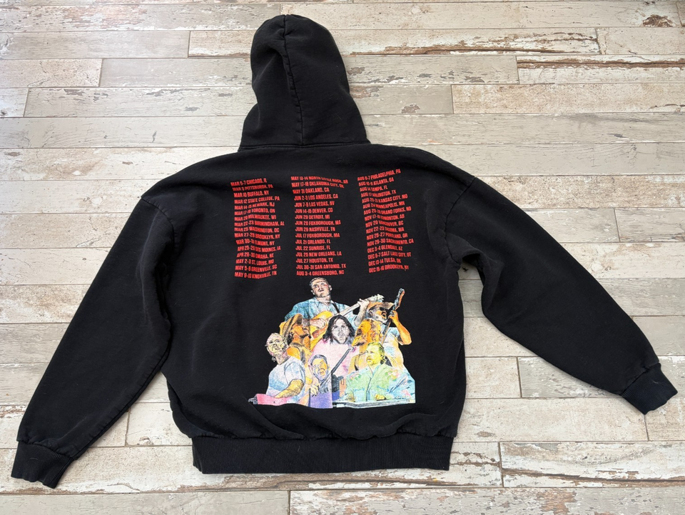 Zach Bryan 2024 Quittin Time Tour Hoodie MEDIUM Band Merch Genuine ...