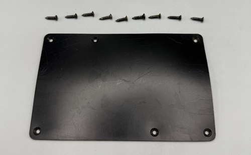 Jackson Rhoads Flying V JS32 Back Cavity Cover Plate Shielded w/ HW ...