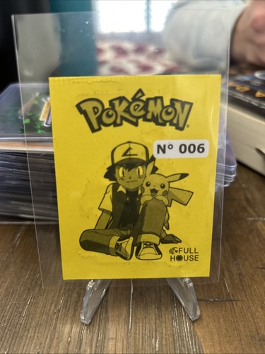 2025 POKEMON KANTO & JOHTO FH Sticker - CHARIZARD Peru Blue Foil ...