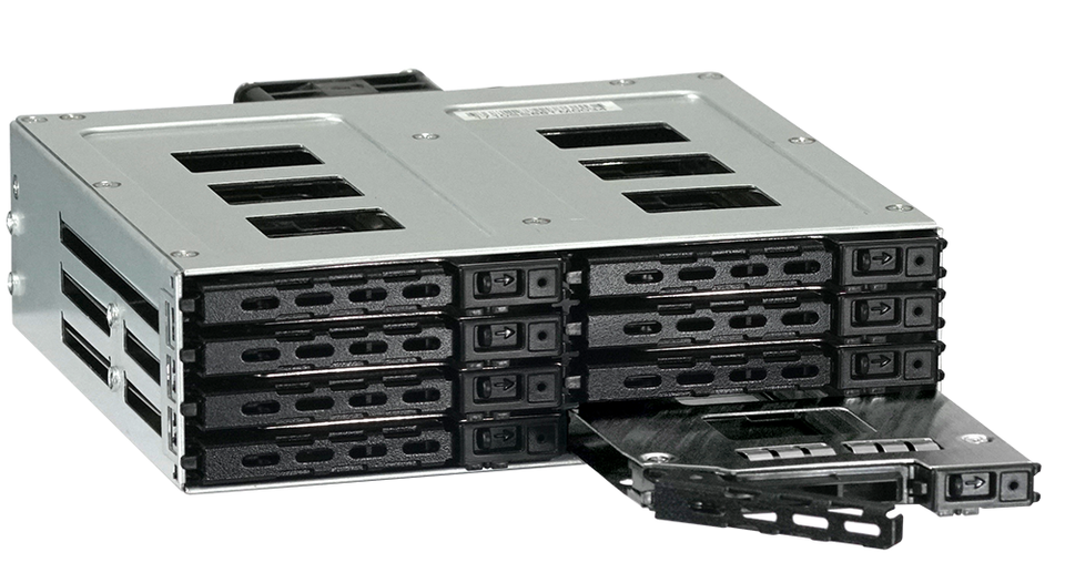 8-Bay 2.5" SATA HDD/SSD Backplane Cage, Icydock similar | eBay