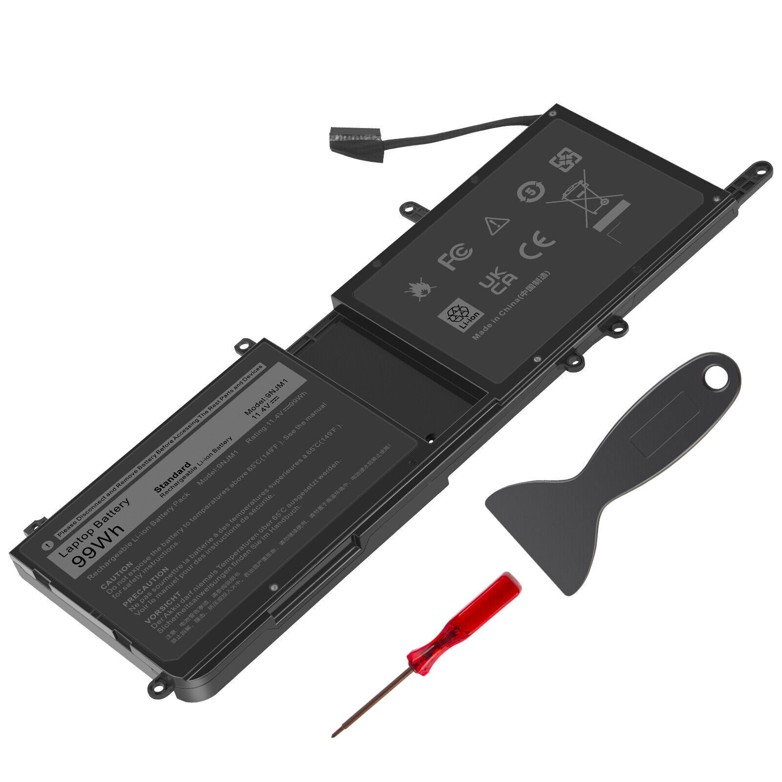 9NJM1 Battery for Dell Alienware 15 R3 R4 17 R4 R5 Series P31E P69F ...