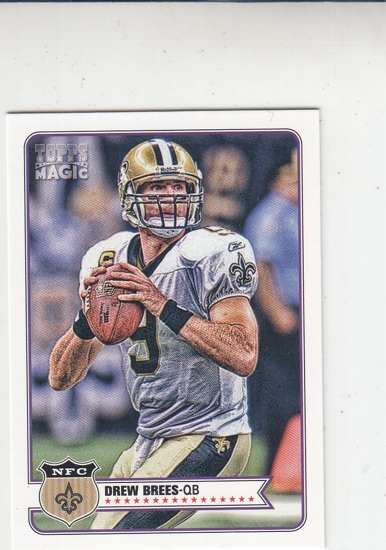 DREW BREES 2012 Topps Magic Mini #120 Saints | eBay