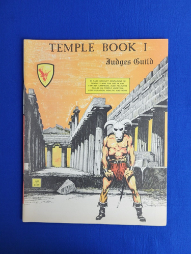 Temple Book I - Judges Guild | eBay