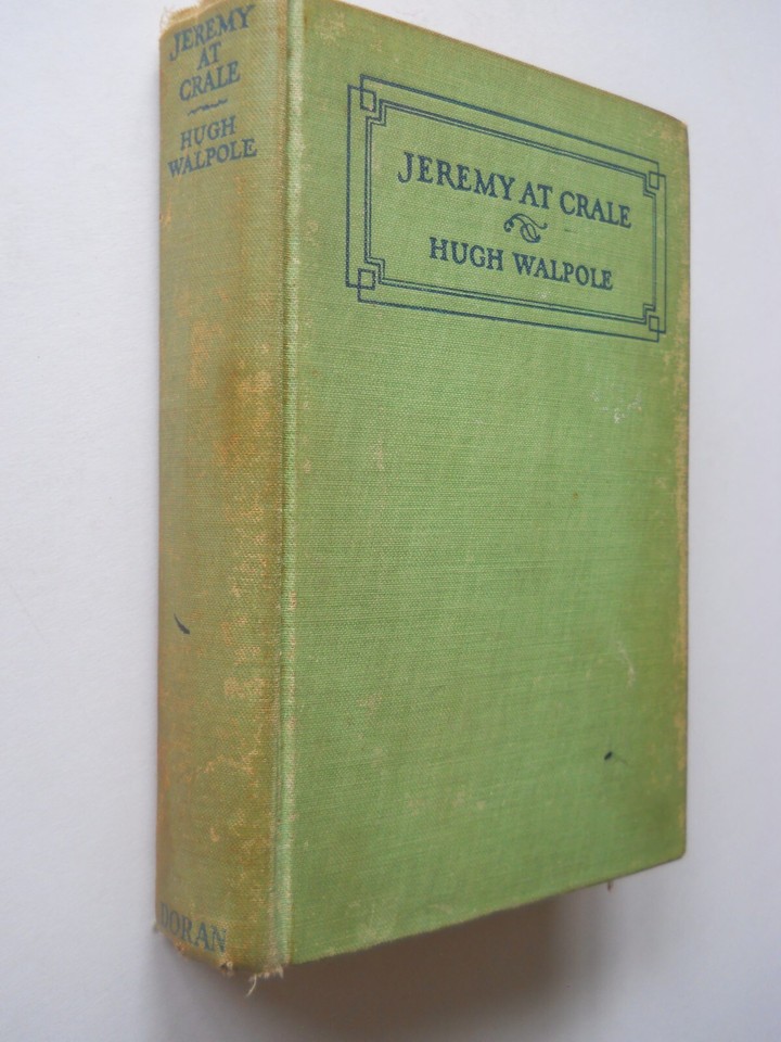 JEREMY AT CRALE HUGH WALPOLE ANTIQUE BOOK 1927 | eBay
