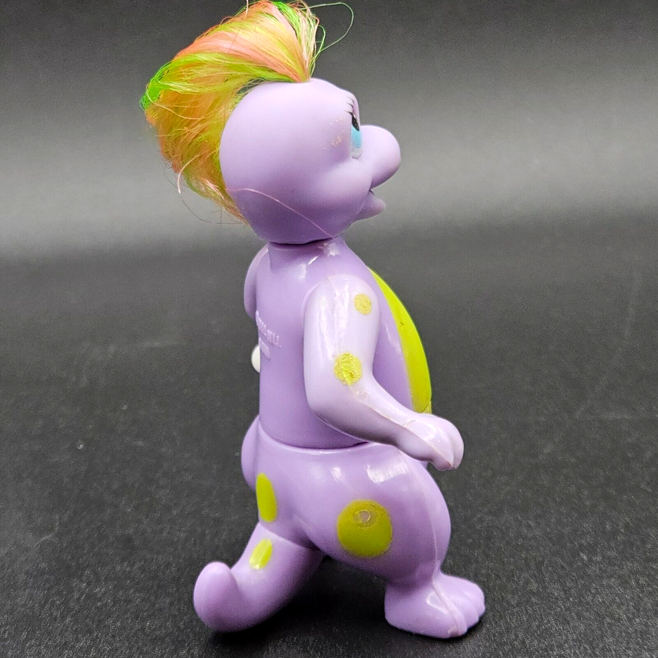 Vintage 1992 Darlin Dinos Mover Groovers Purple Bronte Wind Up Figure ...