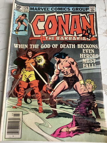 Marvels Comics Group: Conan the barbarian Comic #120 | eBay Australia