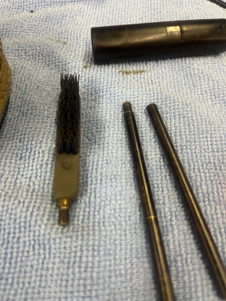 Otis Military Issue Gun Cleaning Kit 5.56MM Rods Brushes in Orig Case ...
