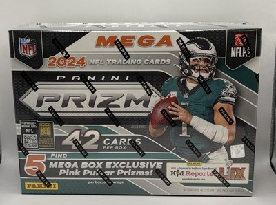 2024 Panini Prizm NFL Football Mega Box Factory Sealed Target Pink ...