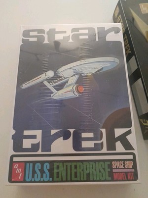 AMT Star Trek USS Enterprise Science Fiction Plastic Model Kit - 1/650 ...