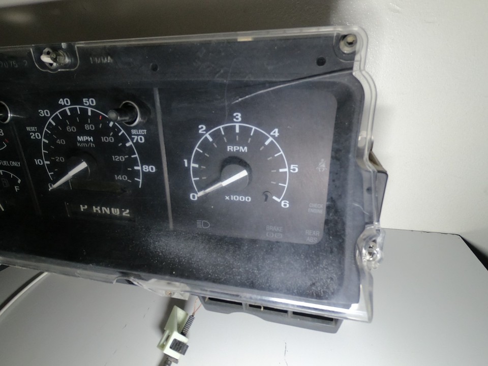 (1992 - 1996) Ford Bronco F150 F250 F350 Speedometer Gas + Tachometer ...