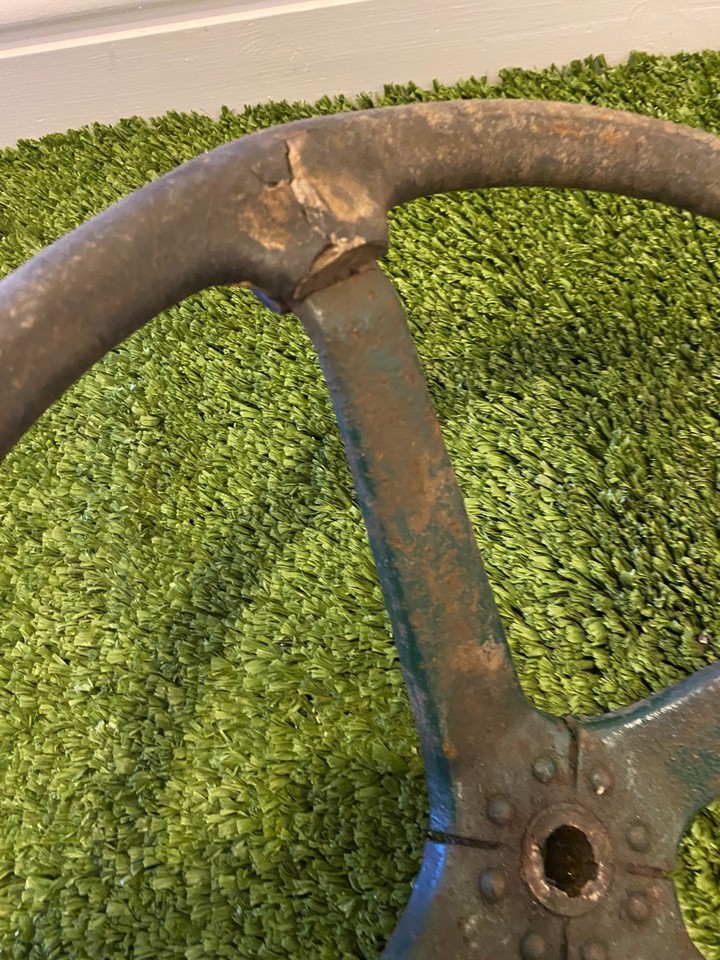 Original Fordson standard N tractor bakelite steering wheel, not ...