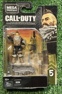New Mega Construx Call of Duty COD Series 5 Ruin Figure New Sealed 2019 ...