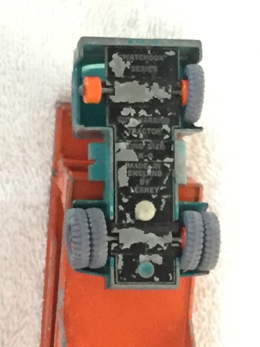 Matchbox Guy Warrior Car Transporter King Size K - 8 Color Orange ...