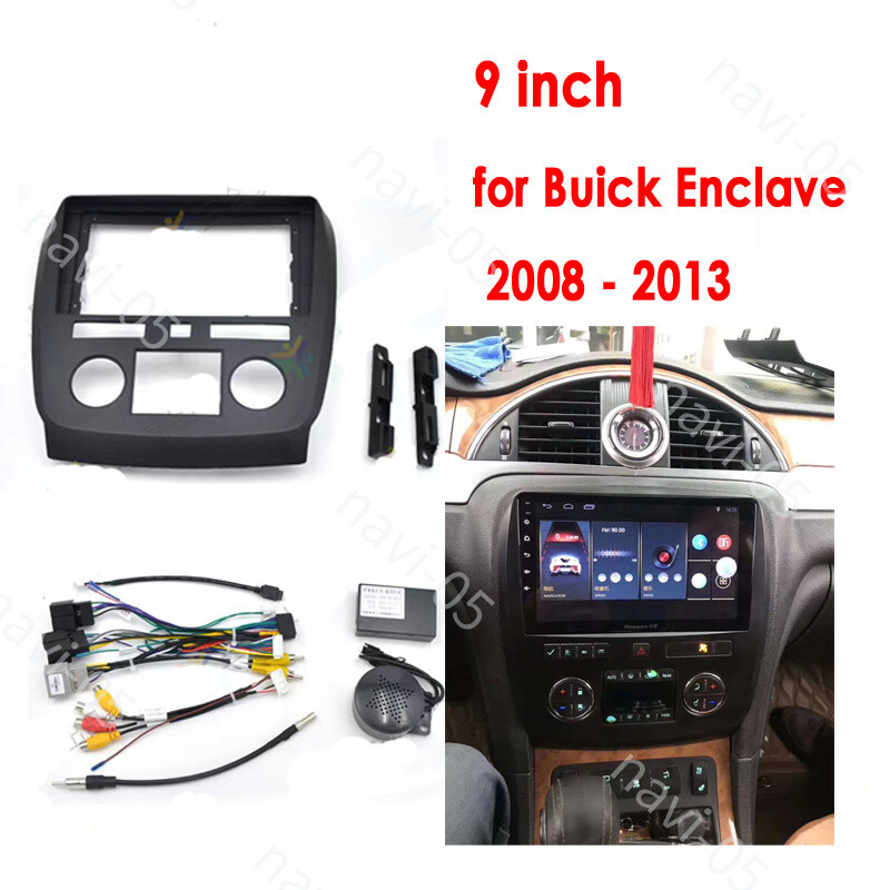 For Buick Enclave 2008 - 2013 Stereo Frame Car Radio Fascia Panel 9 ...