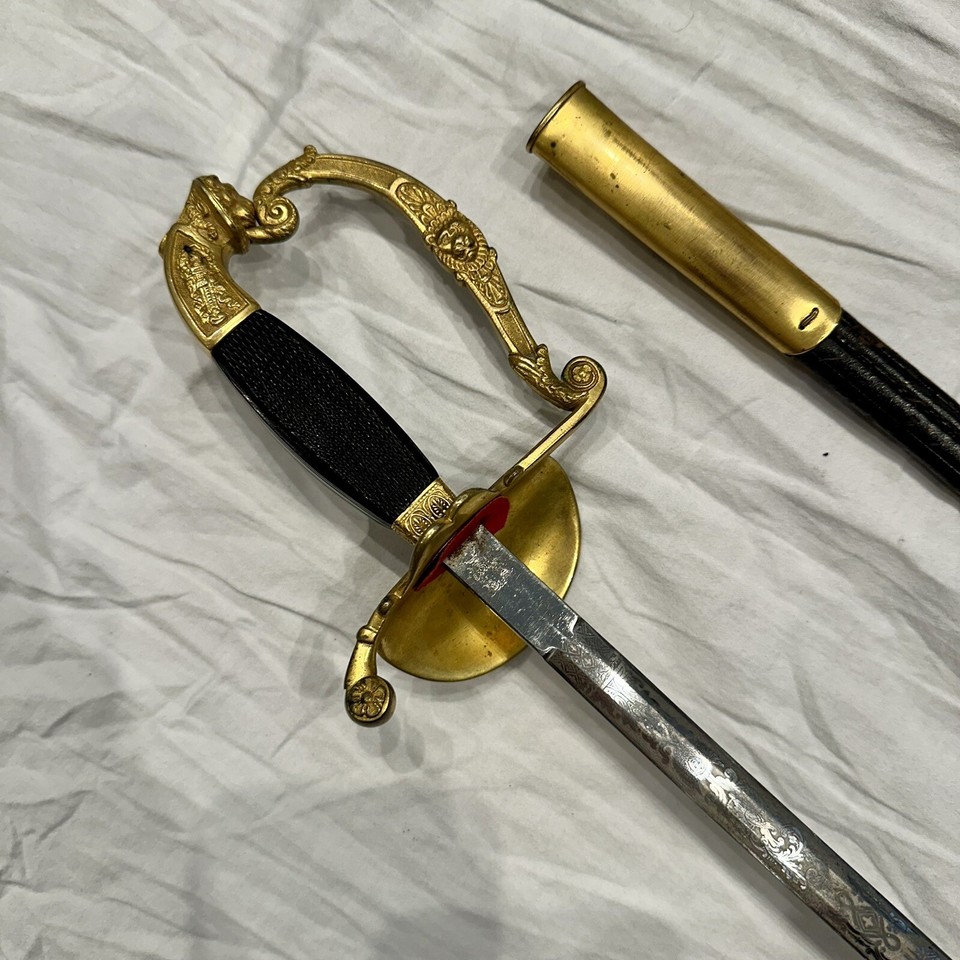 Napoleonic Era c1800 French German Epee Court Sword Acid Etched | eBay
