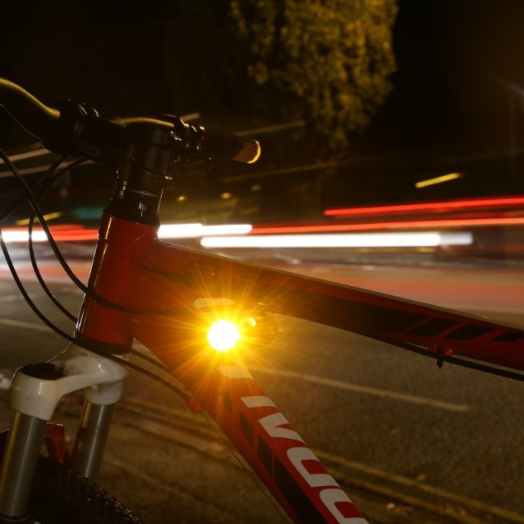 Bike Side Light. Bright Amber Side Lighting For Cyclists. USB ...