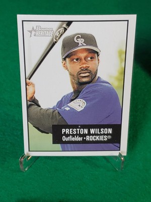 2003 Bowman Heritage Baseball #8 Preston Wilson Colorado Rockies | eBay