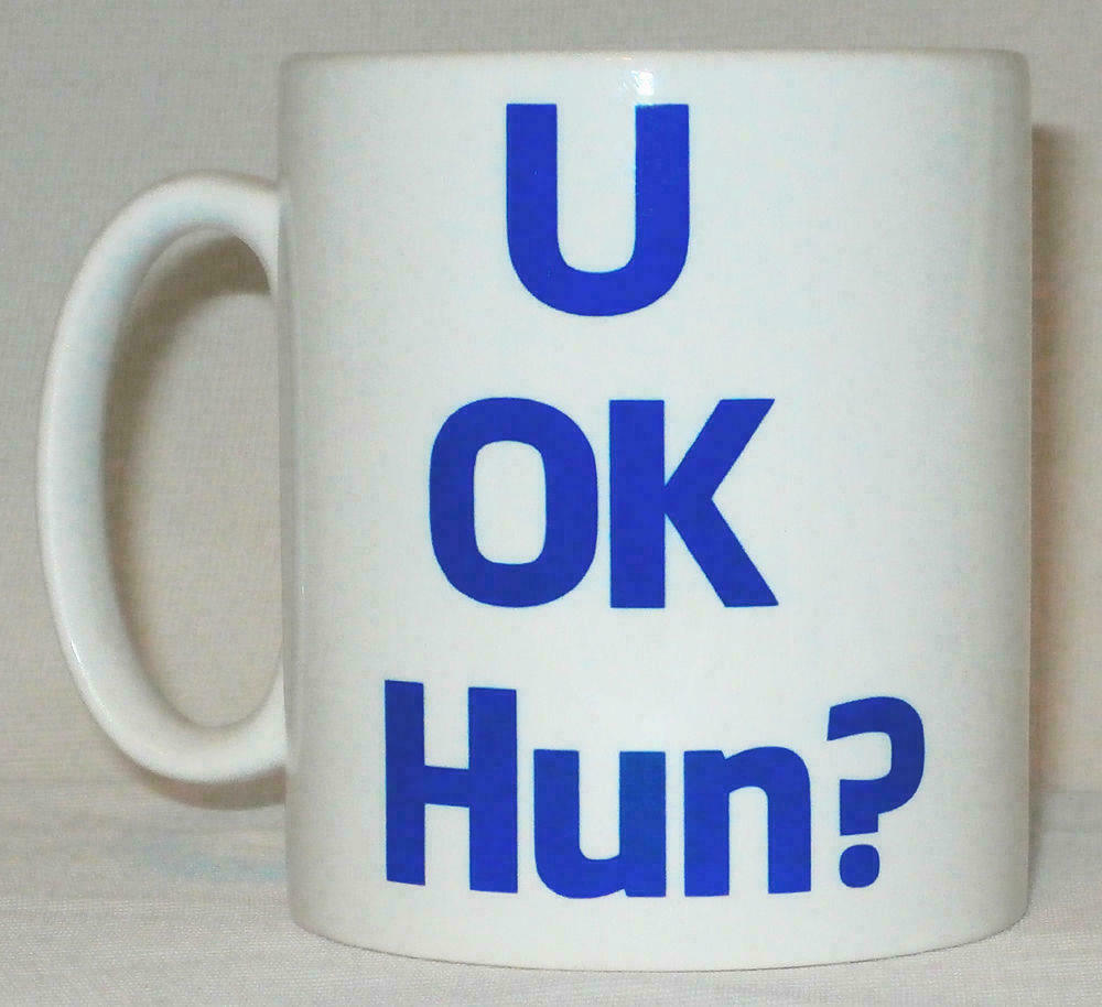 U OK Hun? Mug Can Personalise Funny Sarcastic Joke FB Social Media Meme ...