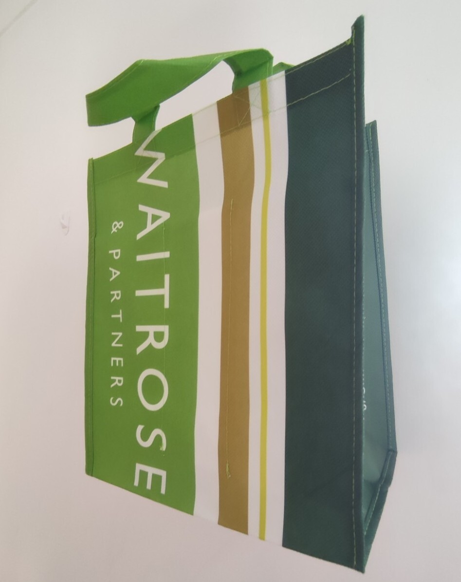 WAITROSE 6 bottles wine spirit carrier bag NWT - Green 1038811 | eBay UK