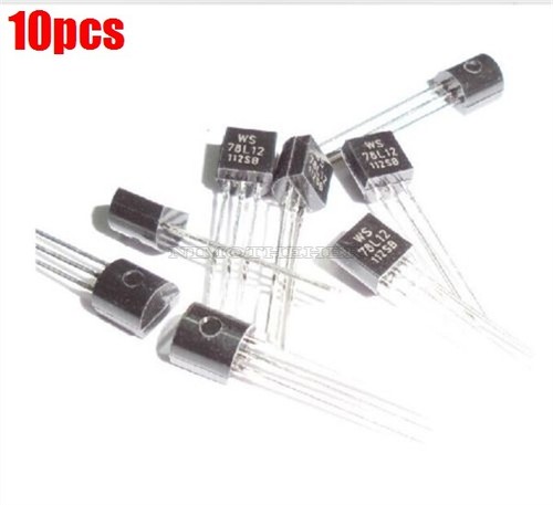 10Pcs 78L12 L78L12 +12V 100Ma TO-92 Voltage Regulator New Ic mc | eBay
