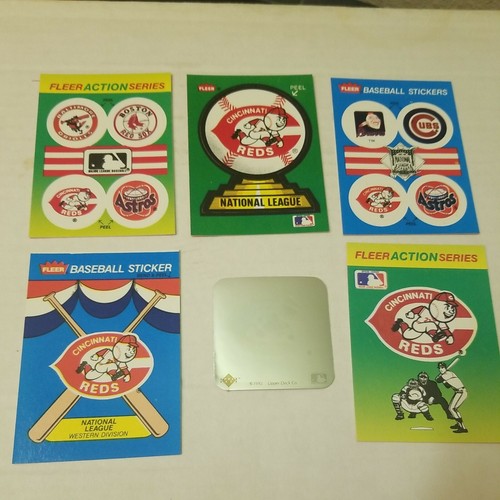 Cincinnati Reds Team Logo Sticker lot of 6 | eBay