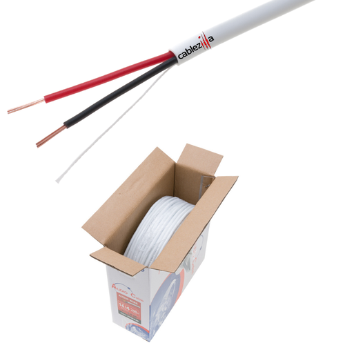 Speaker Cable CL2 18AWG Gauge 2 Conductor 18/2 Audio Wire CL2 50 100 ...