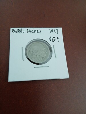 1917 Buffalo Nickel - Scarce Better Date | eBay