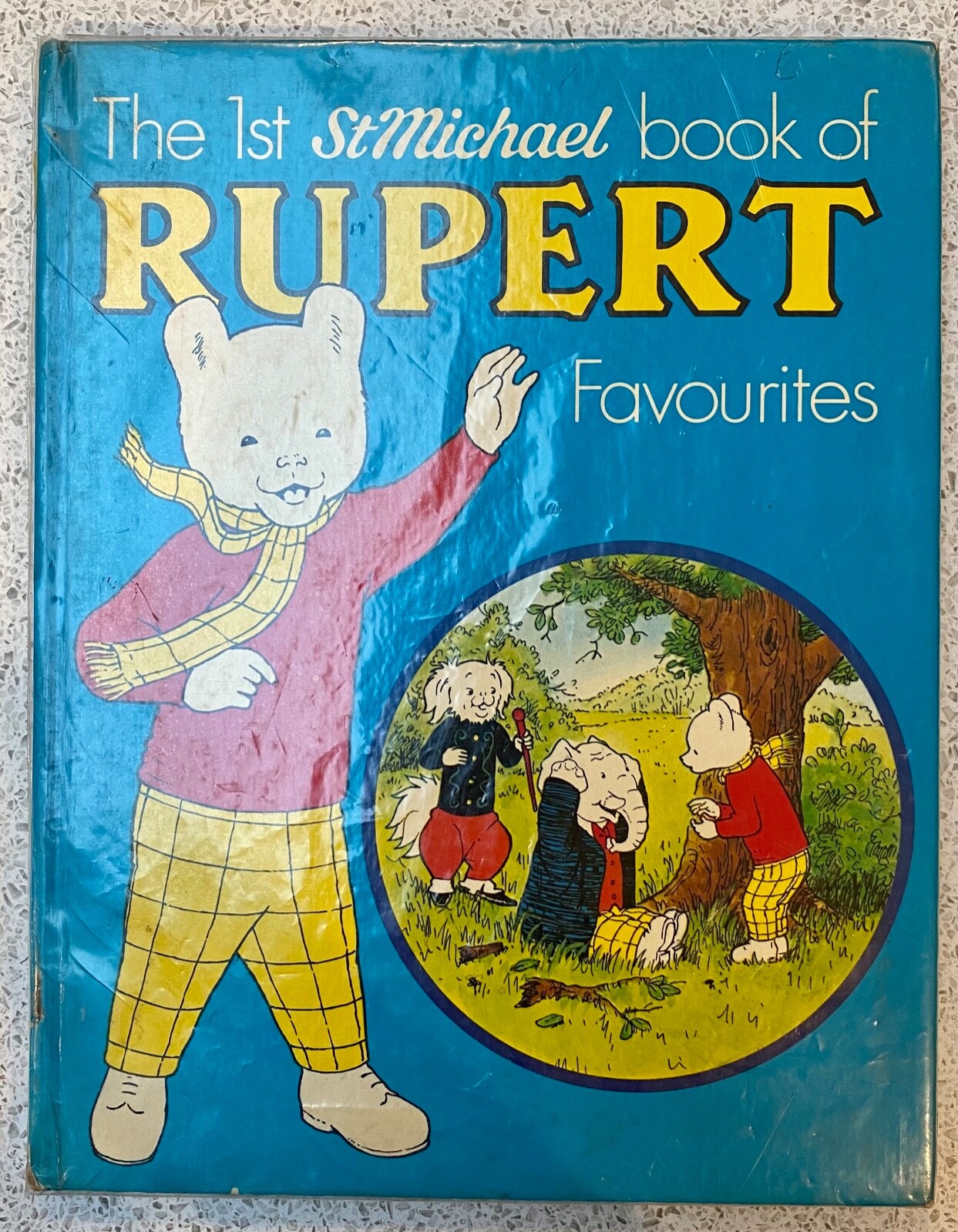 THE 1st STMICHAEL BOOK OF RUPERT FAVOURITES 1978 PURNELL BOOKS VINTAGE ...