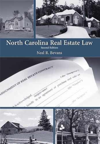 North Carolina Real Estate Law - Paperback, by Bevans Neal - Good ...