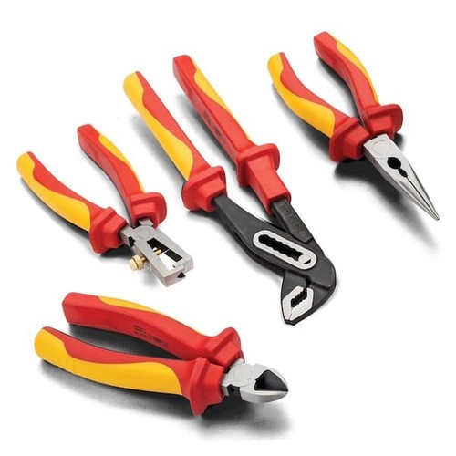 Powerbuilt EVT Insulated VDE Plier Set with Zipper Pouch (4-Piece) | eBay