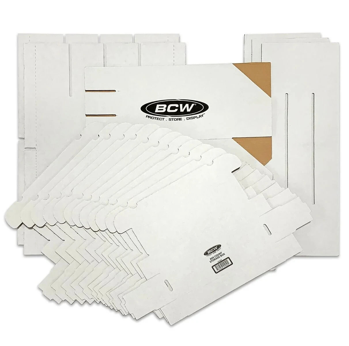New (2) BCW Card House With 12 - 800 CT Boxes In Each **2-PACK** Holds ...