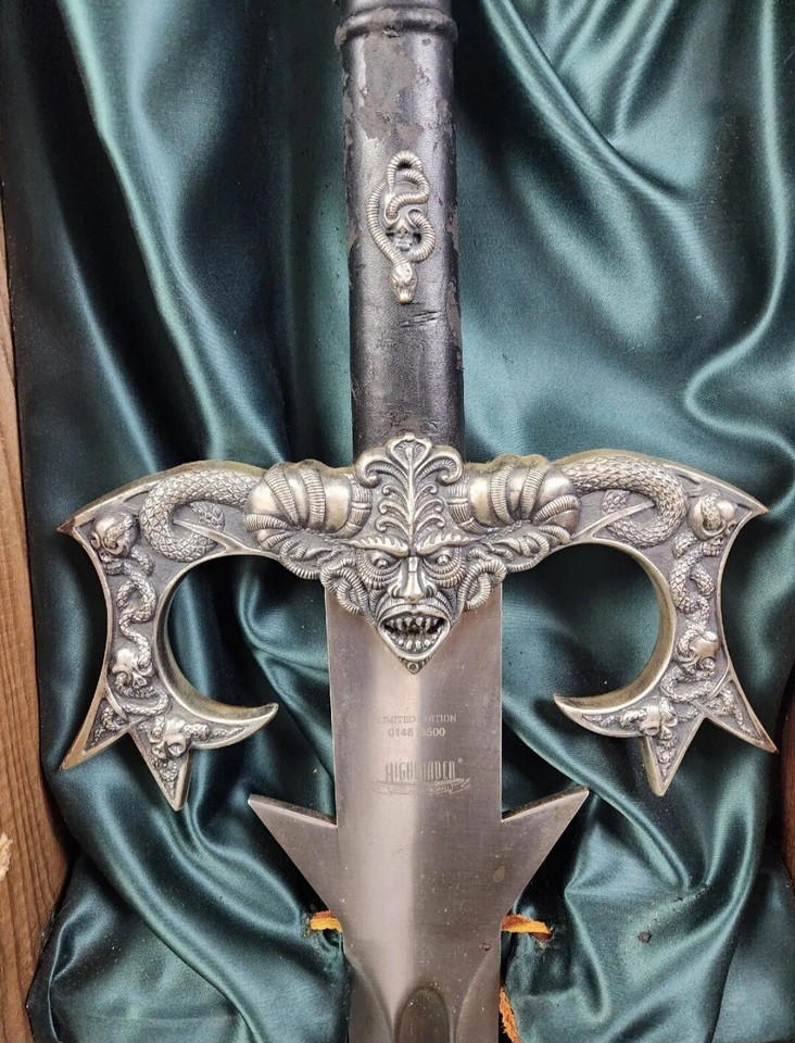 Highlander 20th Anniversary Sword Collection - The Kronos Sword #148/ ...