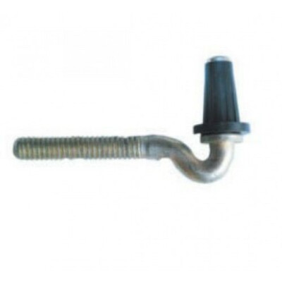 1x GOOSENECK SCREW GUDGEON 20mm Thread suits 25NB-32NB Pipe - Gate ...