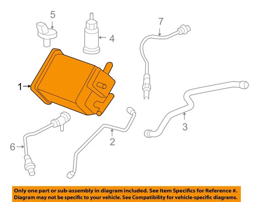 GM OEM 05-16 Grand Prix Emission Components-Vapor Canister 15836560 | eBay