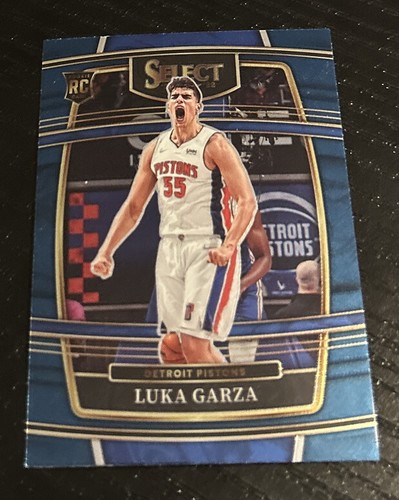2021-22 Panini Select Luka Garza Rookie Retail Blue | eBay
