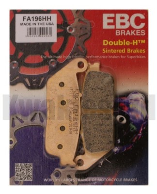 EBC Sintered HH Front Brake Pads FA196HH for Honda CBR500 RAD-RAK 2013 ...