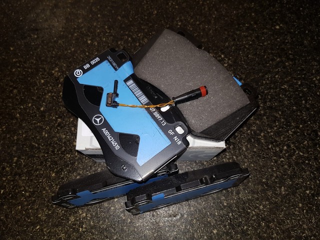 Mercedes-Benz C-class 205 Front Brake Pads A0004209503 for sale online ...