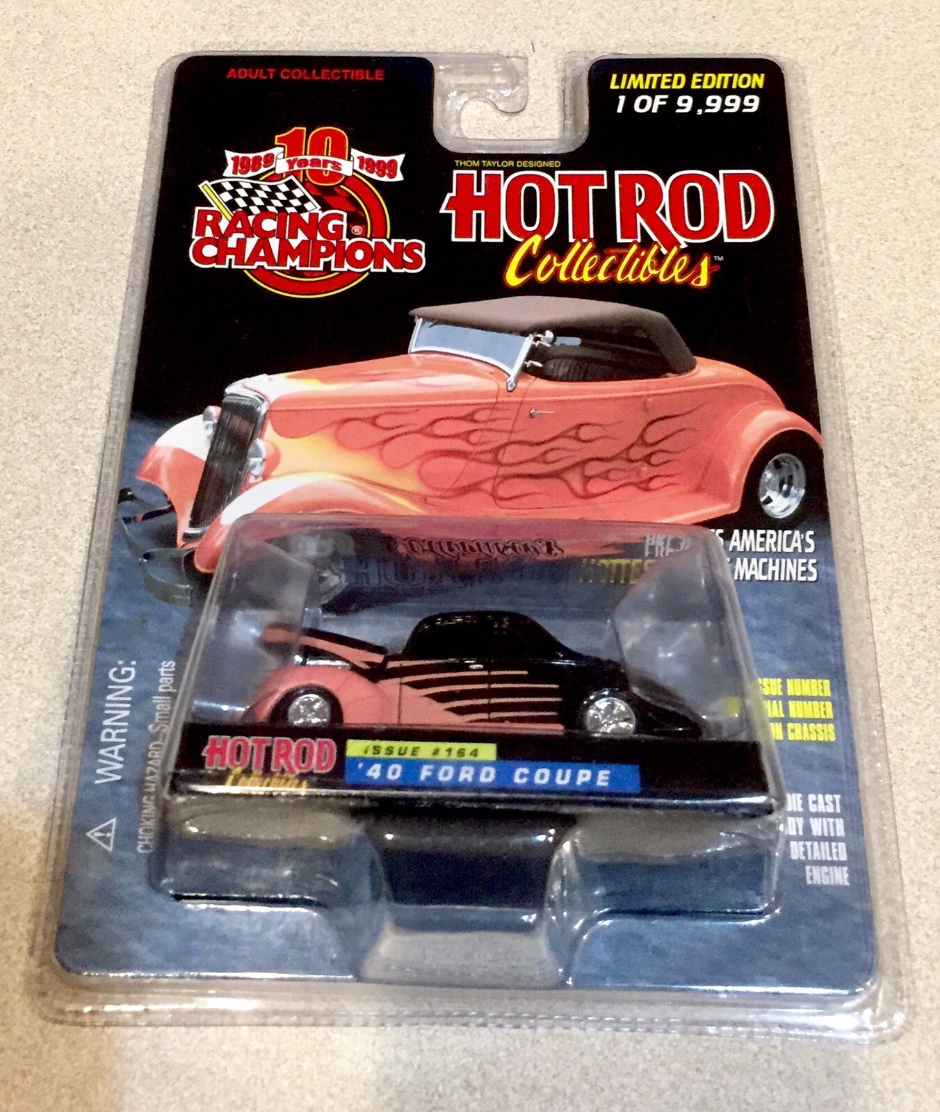🏁 Racing Champions 10th Anniv Hot Rod Collectibles '40 Ford Coupe 🏁 | eBay