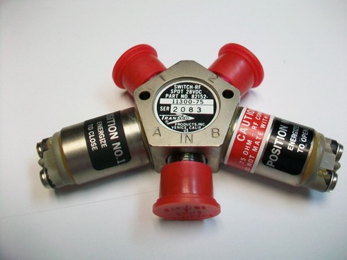 TRANSCO RF SWITCH 11300-75 SPDT 28 V/ Dc. 5985-01-043-0780 | eBay
