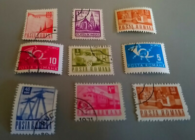 Romania posta Romana 9 Sorted stamps | eBay