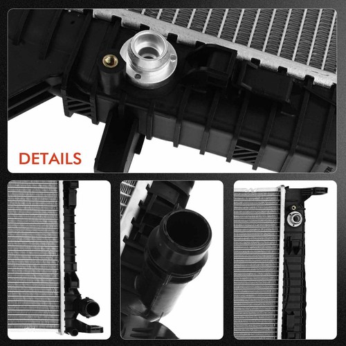 Radiator with Oil Cooler for Audi A4 A5 A6 Quattro Allroad Q5 Automatic ...