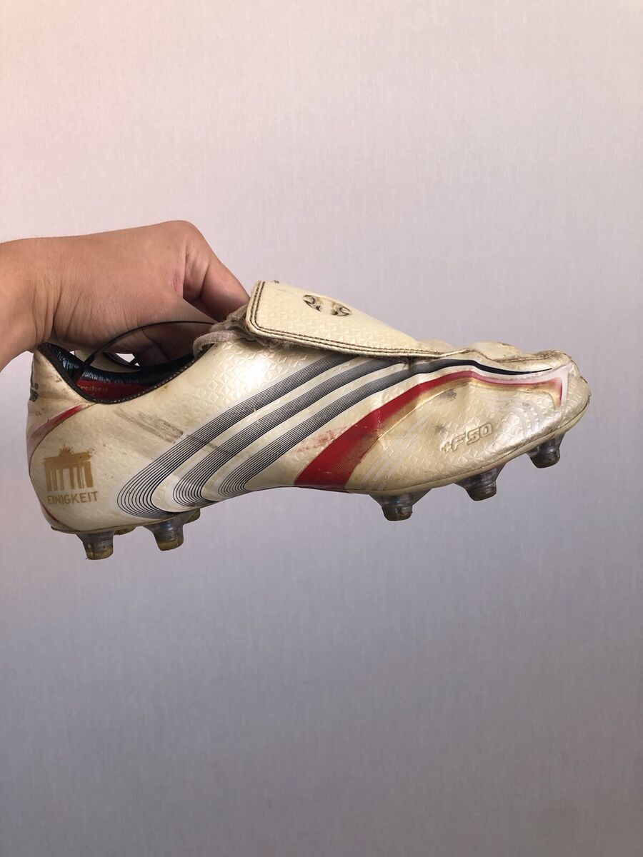 Adidas F50 Tunit 2006 White England Football Cleats Boots Adidas F50 Tunit 2006 White England Football Cleats Boots