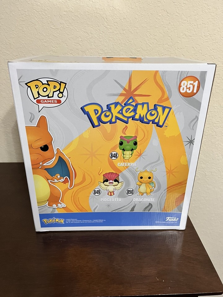 FUNKO POP #851 10" JUMBO CHARIZARD - POKEMON ( Target Exclusive ) | eBay