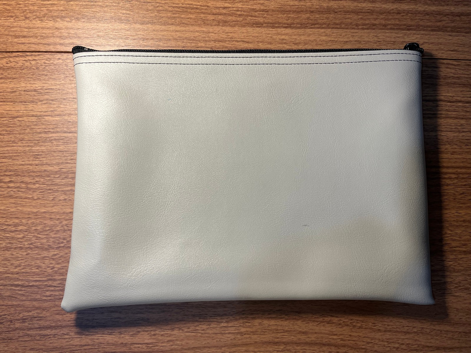 Bank of America Zippered Bank Deposit Money Bag Pouch Large 12” x 9 ...