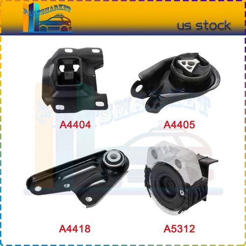 Motor Mount & Trans Mount for Mazda 3 2006-2009 2.0L 2.3L A5312 A4405 ...