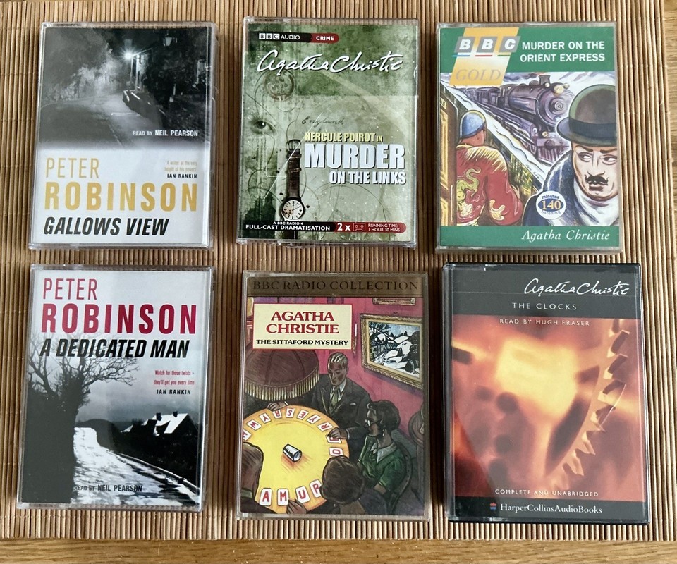 21 Cassette Audio Books Assorted Selection Including Stephen King ...