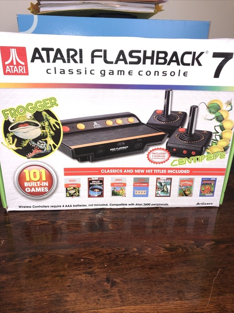 Atari Flashback 7 Classic Game Console - Black/Orange for sale online ...